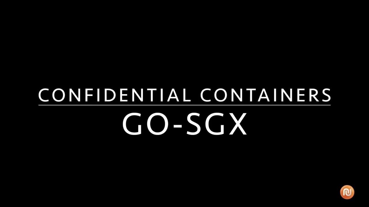 Enclaive's Confidential Container in Use: The Case HTTPS Go Server and File Access - YouTube