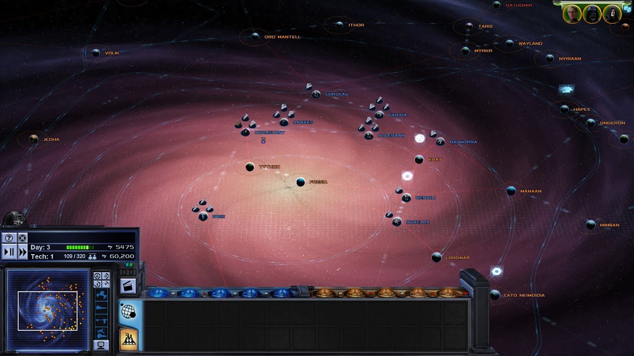 Mod Update: New Galactic Conquest map in motion - YouTube