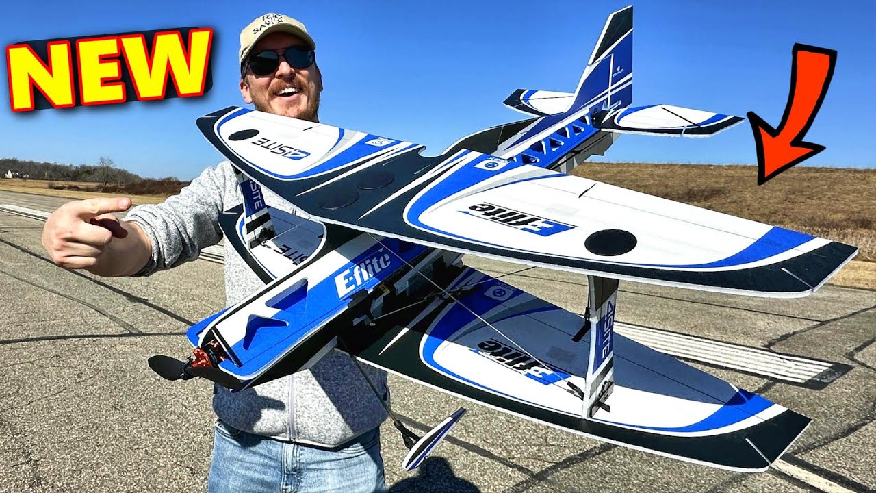 BRAND NEW!!! E-flite 4-Site 3D Flat Foamy RC Airplane - YouTube