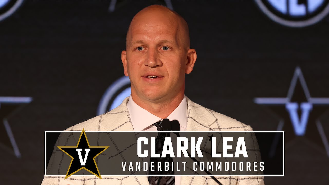 What Vanderbilt's Clark Lea said at SEC Media Days 2021 - YouTube