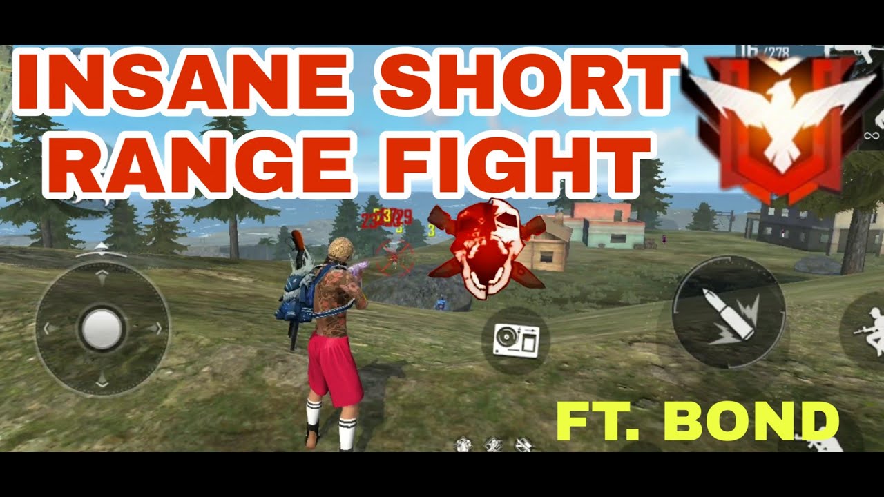 Free Fire Close Range Battle / Kill Machine | ft. Bond 007 - YouTube