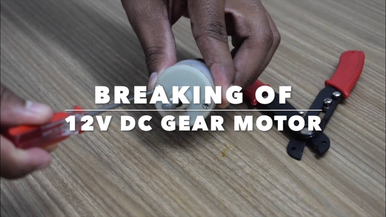 23. Breaking of 12V DC Motor - YouTube