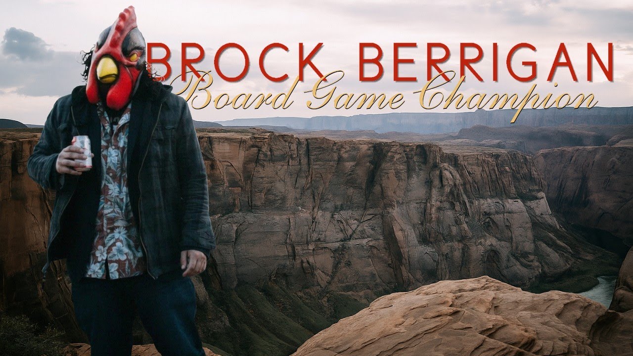Brock Berrigan - Board Game Champion - YouTube