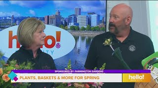 Make Mom a peony bouquet or dried flower vase this weekend at Farmington Gardens