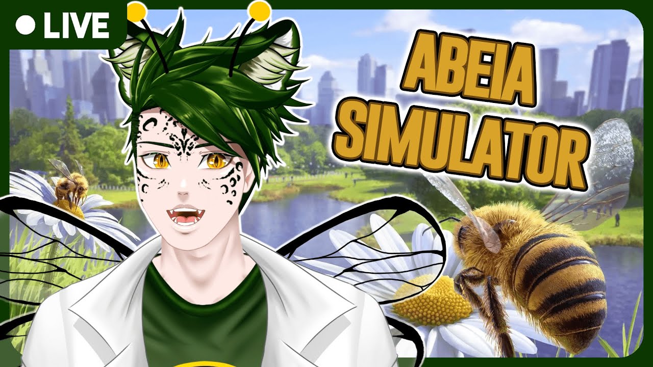 BIÓLOGO VIRA UMA ABEIA DE NOVO - Bee Simulator - YouTube