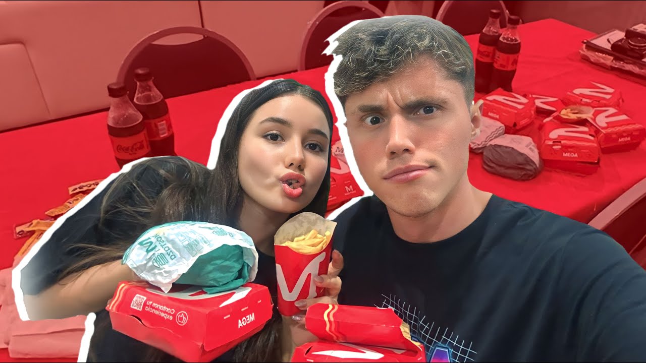 PROBANDO TODAS LAS HAMBURGUESAS DE MOSTAZA CON MI HERMANA | Owen y Talu ...