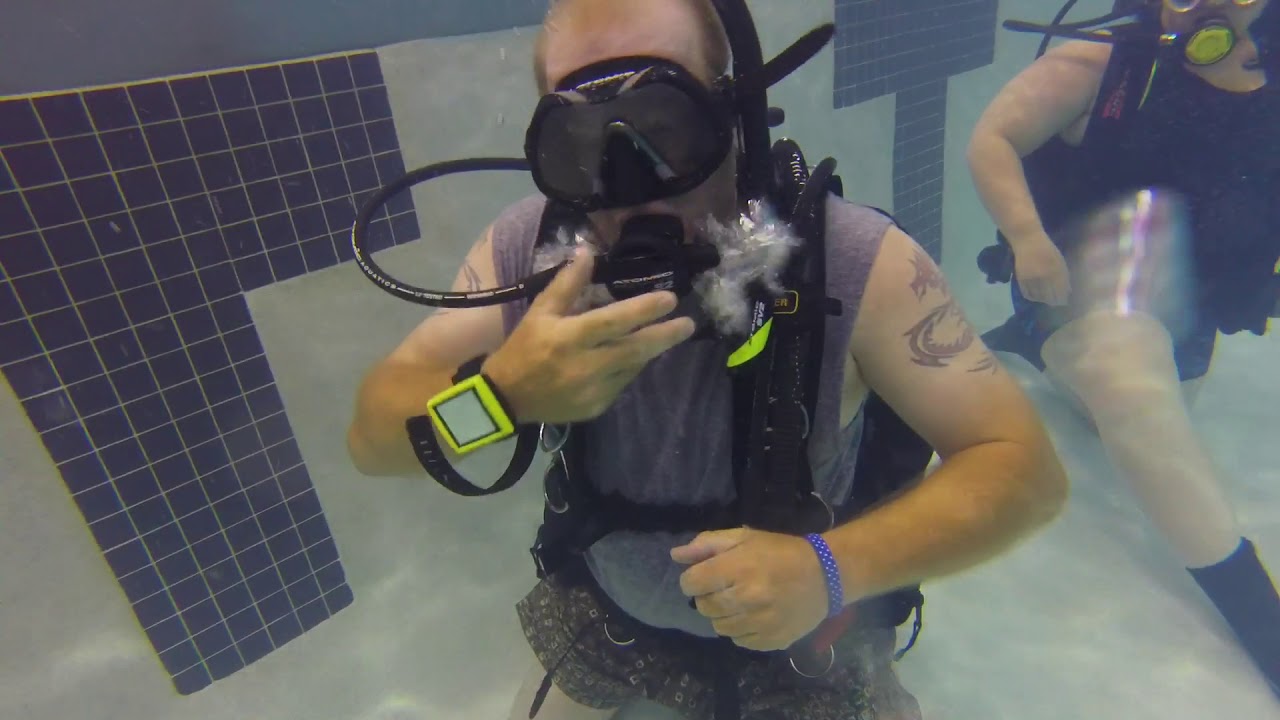 Regulator recovery and replacement during pool training. - YouTube