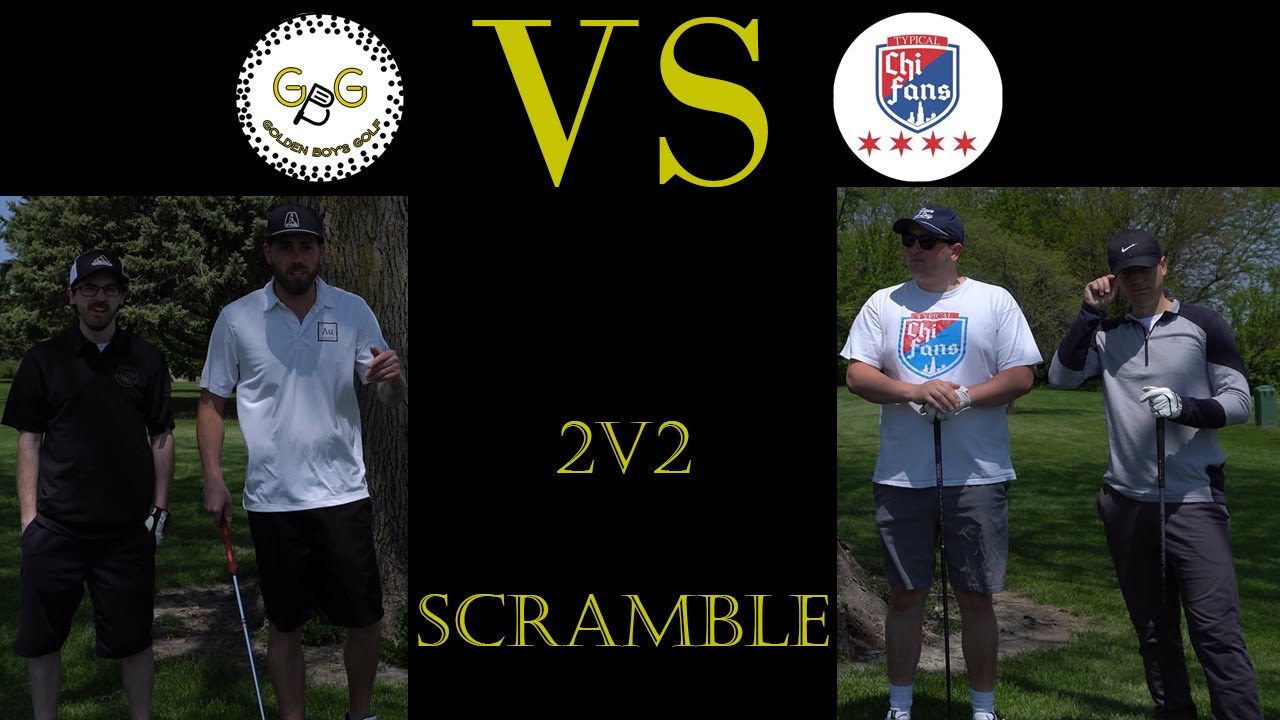Golden Boys Vs. Typical Chicago Fans in a 2v2 scramble - YouTube