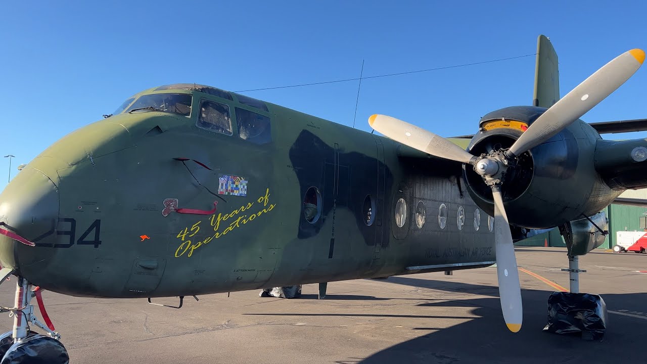 De Havilland DHC-4 Caribou of Royal Australian Air Force Walkaround ...