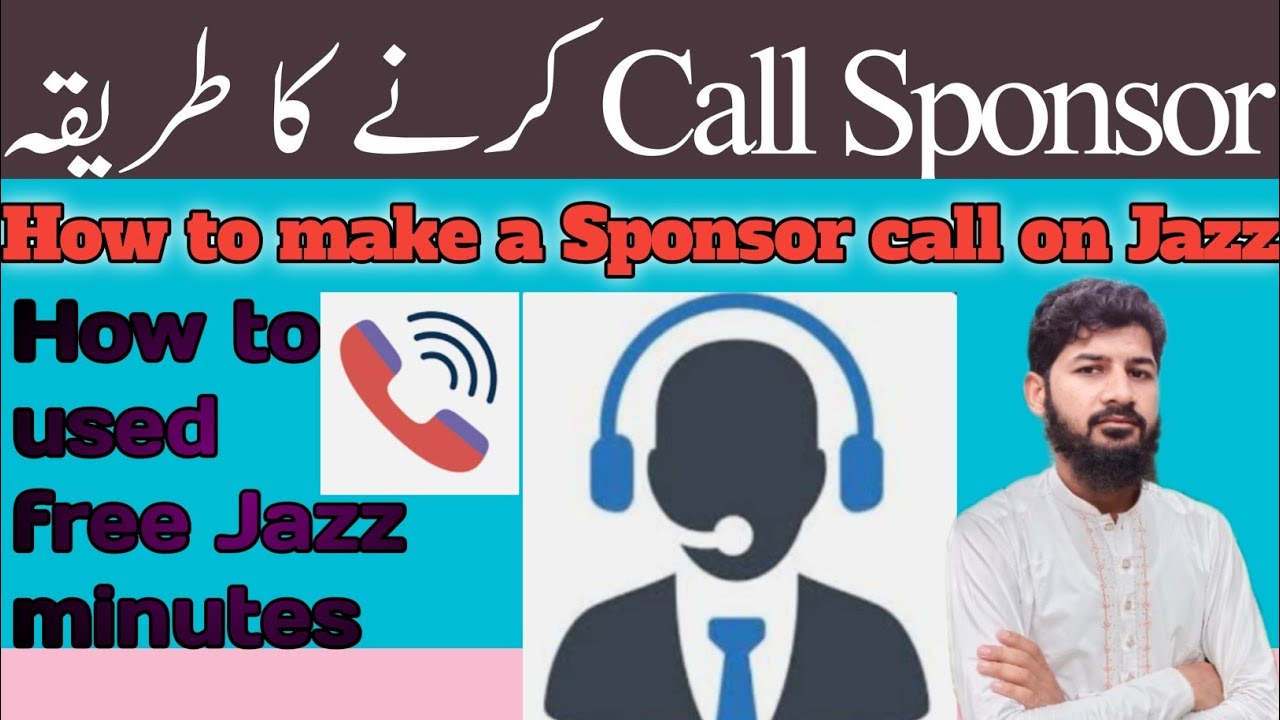 How to make a sponsor|Sponsorcall Karne ka tareka|JazzSponsor minutes ...