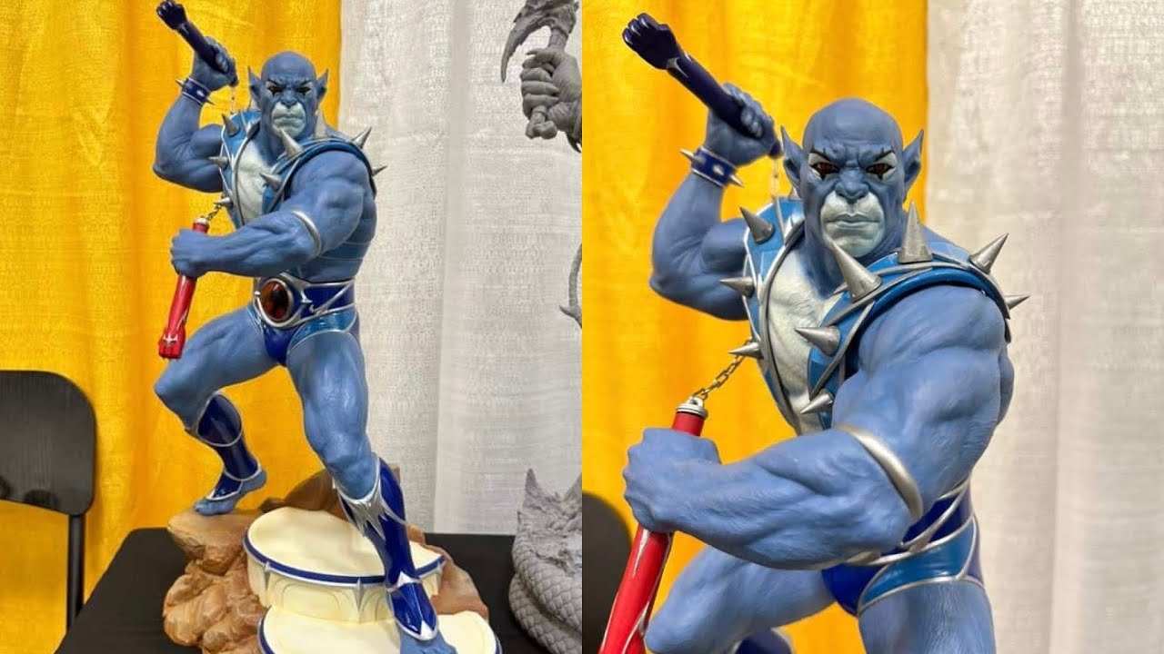 New thundercats panthro statue on display tweeterhead power con 2023 ...