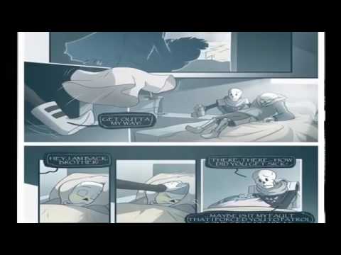 Undertale Comic Dub- -The Promise- Sans Papyrus Mother Sans ALPHYS ...