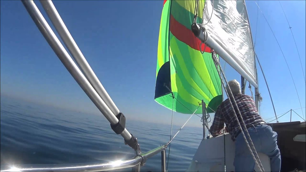 Flying Asymmetrical Spinnaker - YouTube