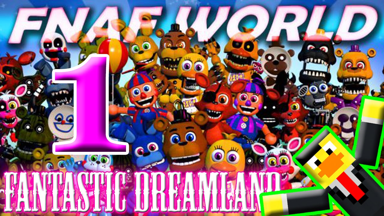 FNAF World Episode #1: First Official Release Gameplay - YouTube