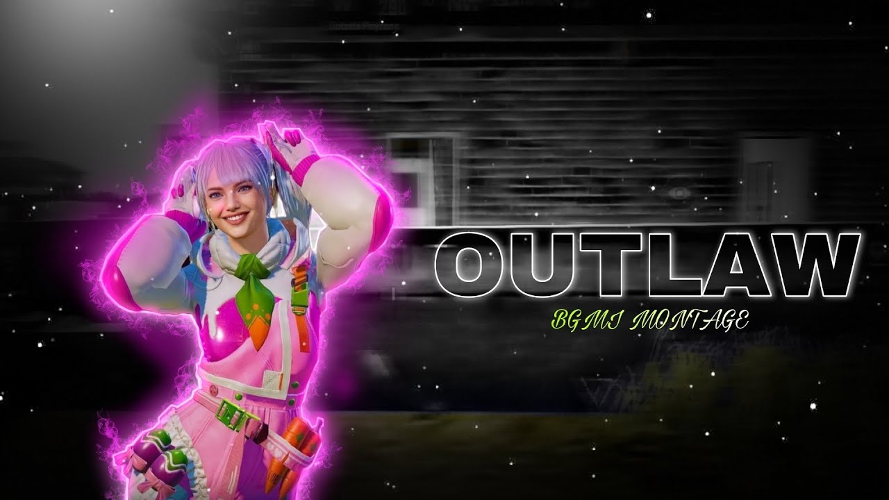 OUTLAW || BGMI MONTAGE | 4 FINGER CLAW ⚡ - YouTube