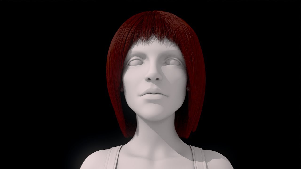 maya short hairstyle - YouTube