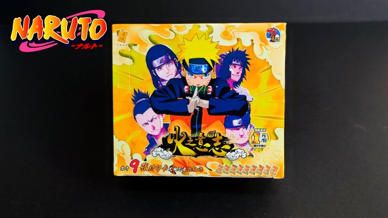 Naruto Card Opening | Dino Card HY-1301 - YouTube