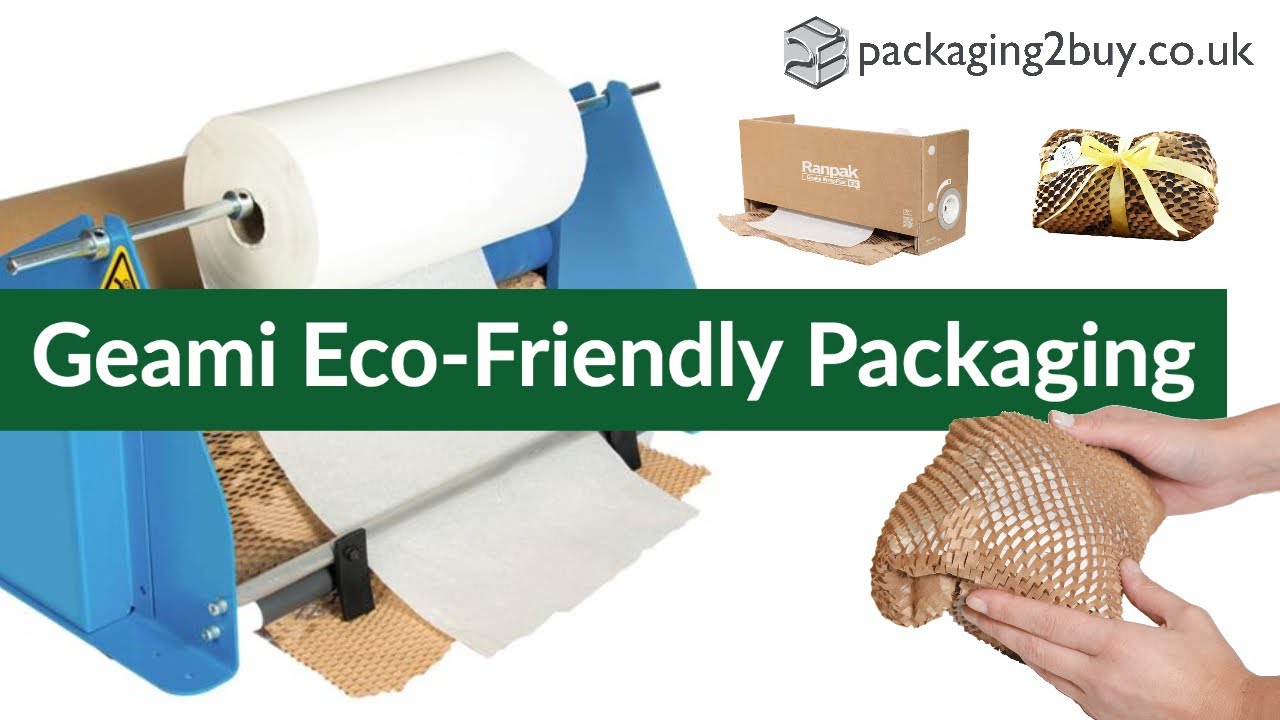 eco friendly protective paper packaging - YouTube