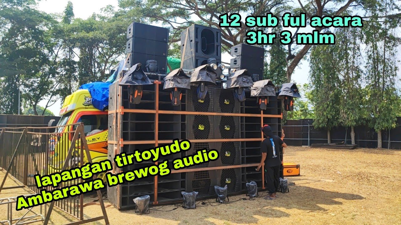 Ambarawa bergoyang brewog audio ft bintang fajar audio perdana lapangan ...