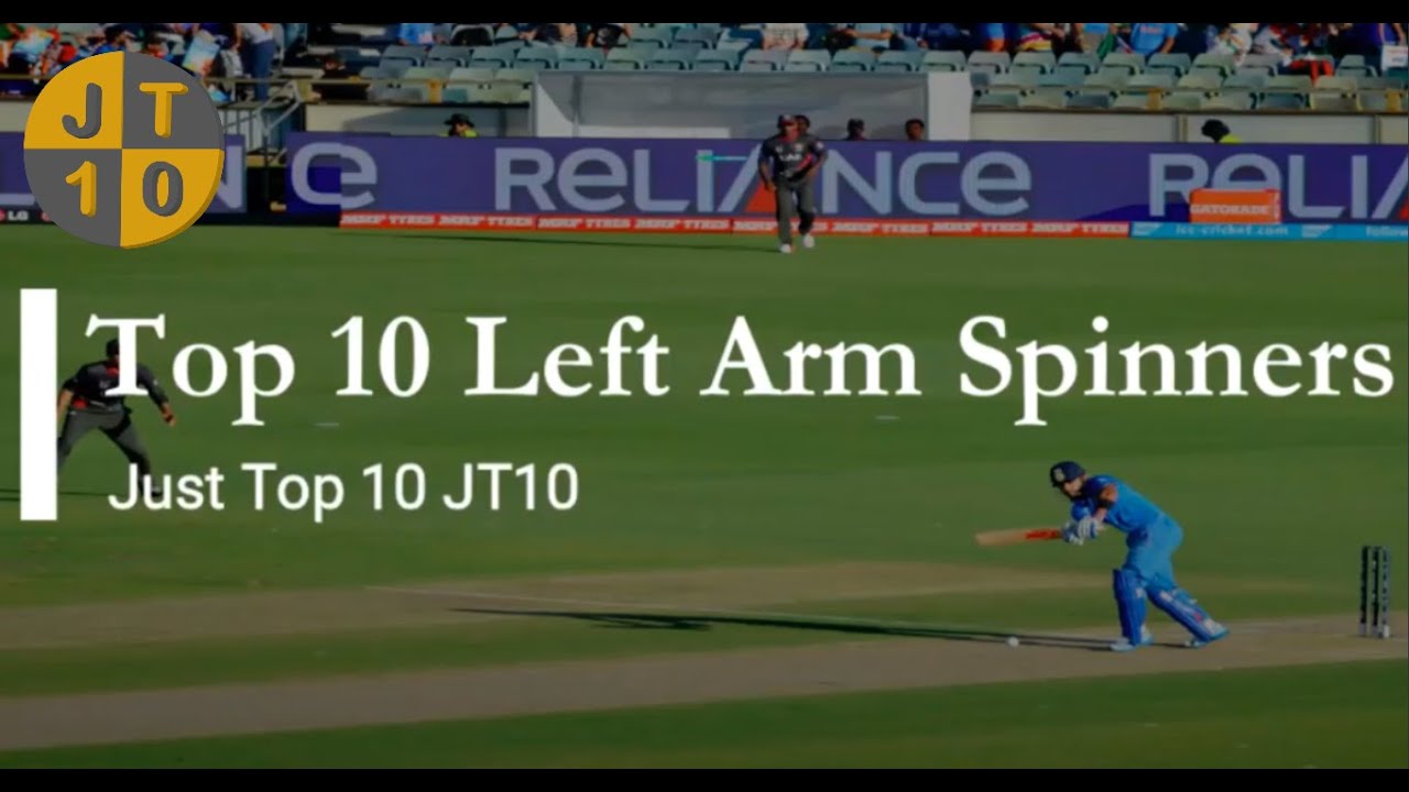 Top 10 Left Arm Spinners In Cricket History - YouTube