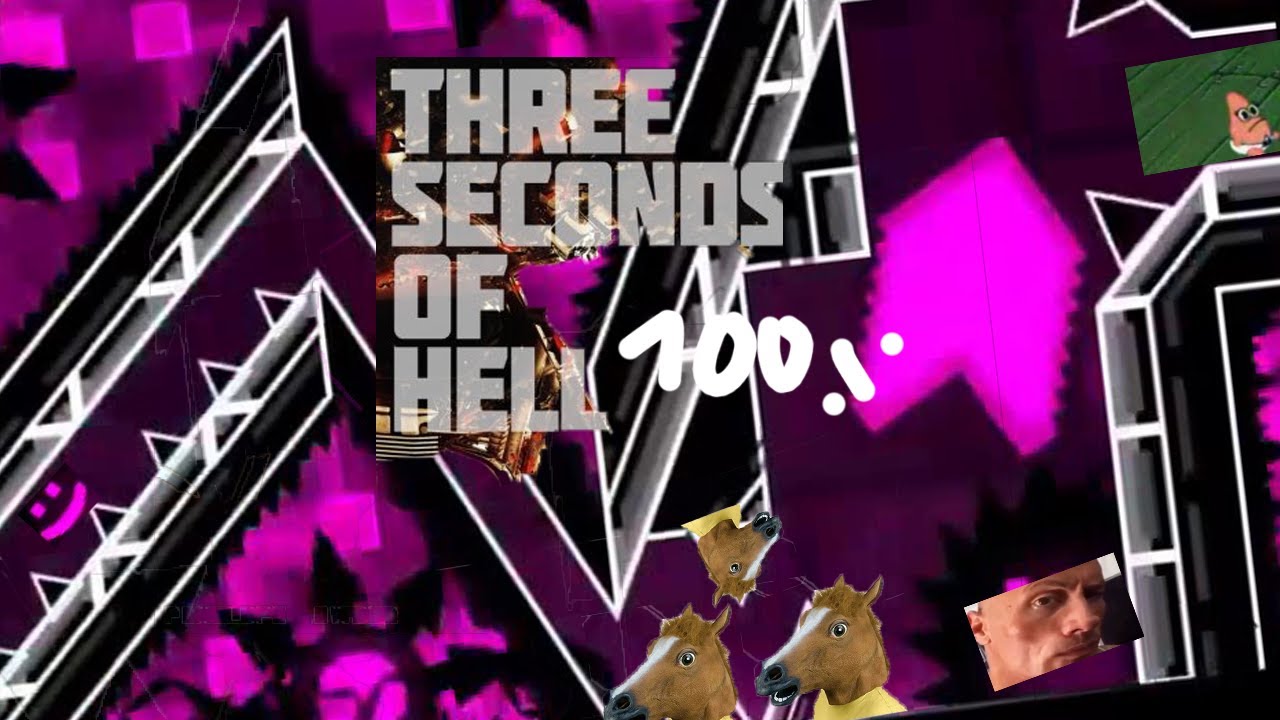 MY HARDEST CHALLENGE | 3 SECONDS HELL 100% | Geometry Dash - YouTube