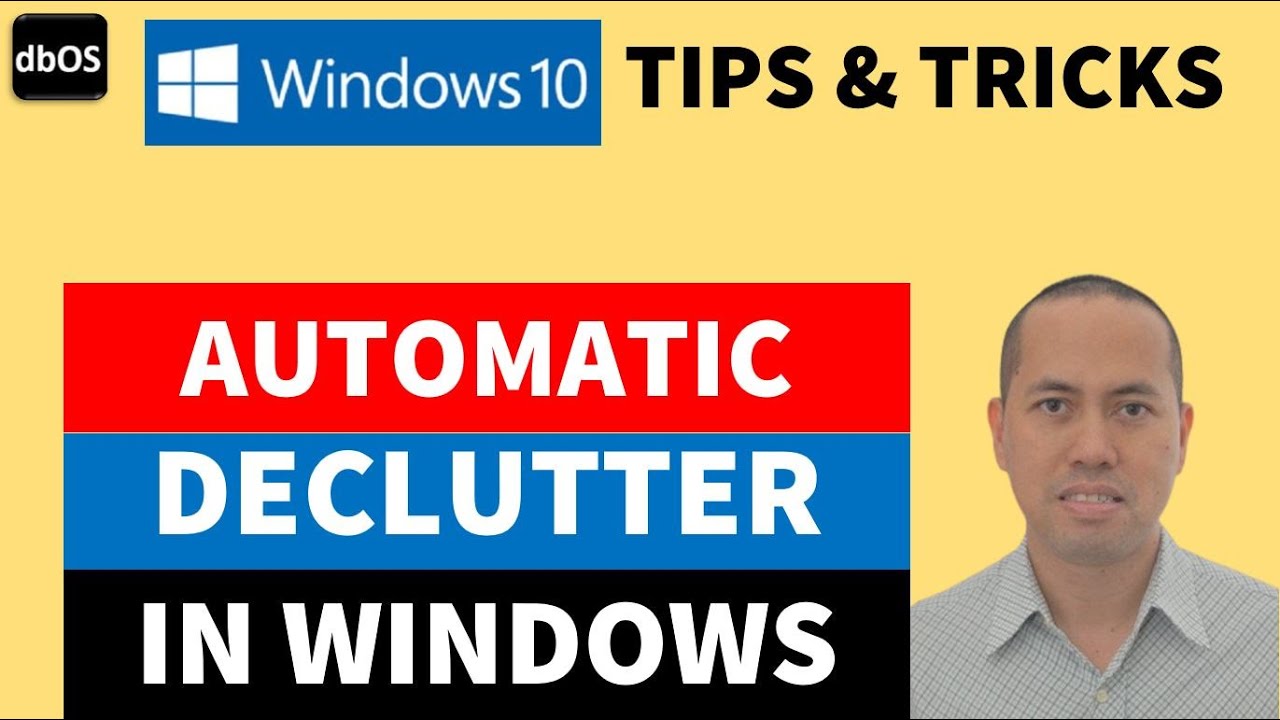 auto declutter in Windows | automatic housekeeping in Windows - YouTube