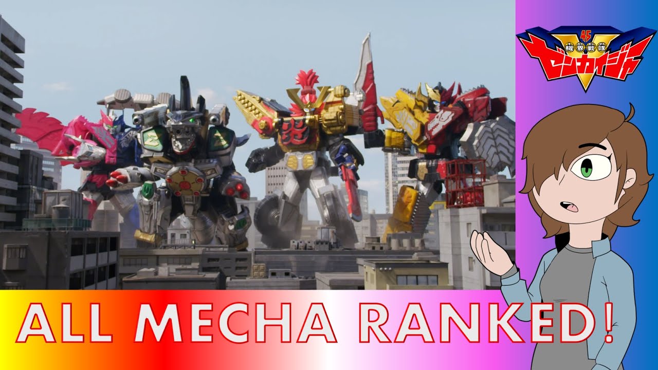 Ranking the MECHA of Kikai Sentai Zenkaiger! - YouTube