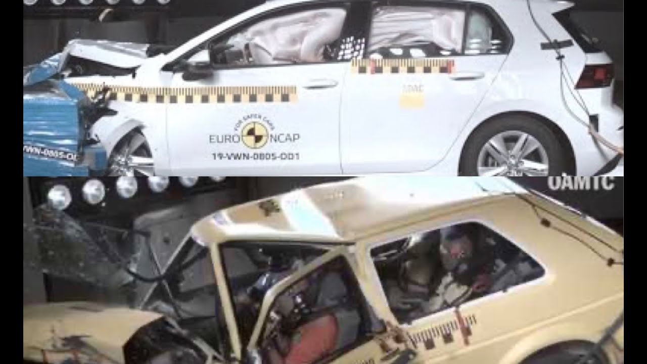 Golf 2 vs Golf 8 CrashTest | Everything was better before? - YouTube