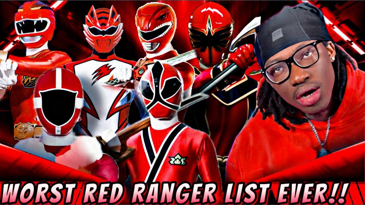 STRONGEST RED POWER RANGERS LIST | REACTING TO CBR - YouTube