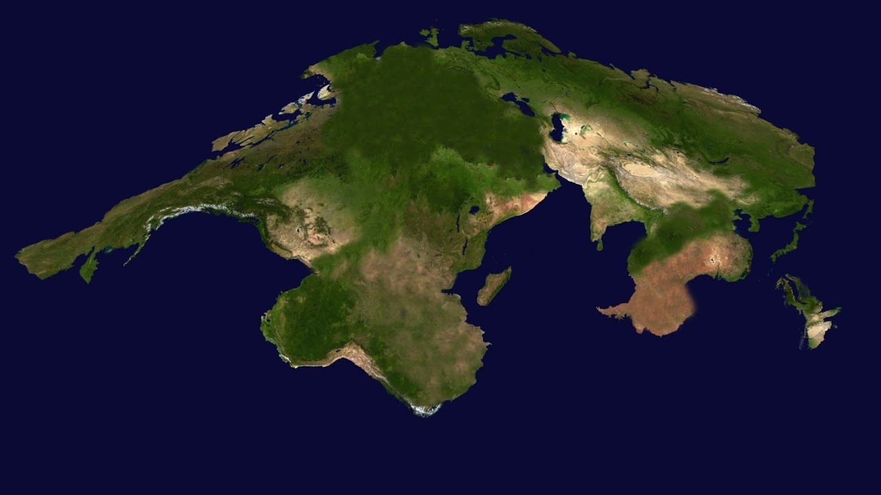 I Made Pangea proxima The Earth on Paint 3D - YouTube