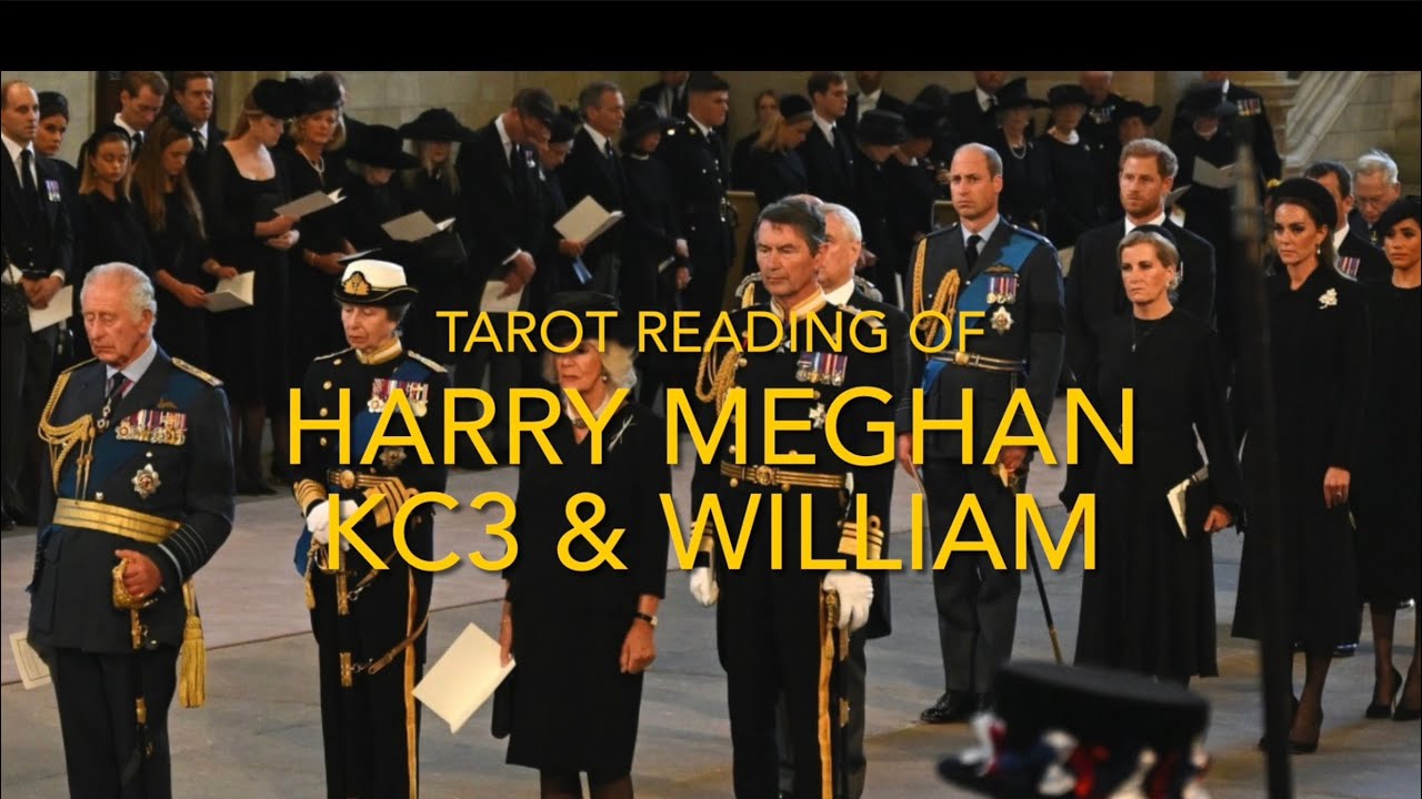 Prince Harry Duchess Meghan King Charles and Prince William reading energy (4 ent purposes ...