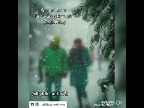Senden sonra / Bi büyük açtıran şiir(Ezgin Kılıç)