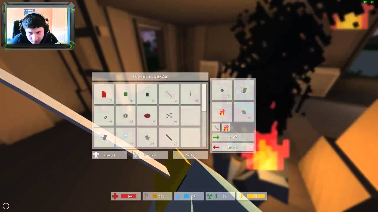 [FR] let's tuto Unturned #4 créer ces premier défensse + créer un ...