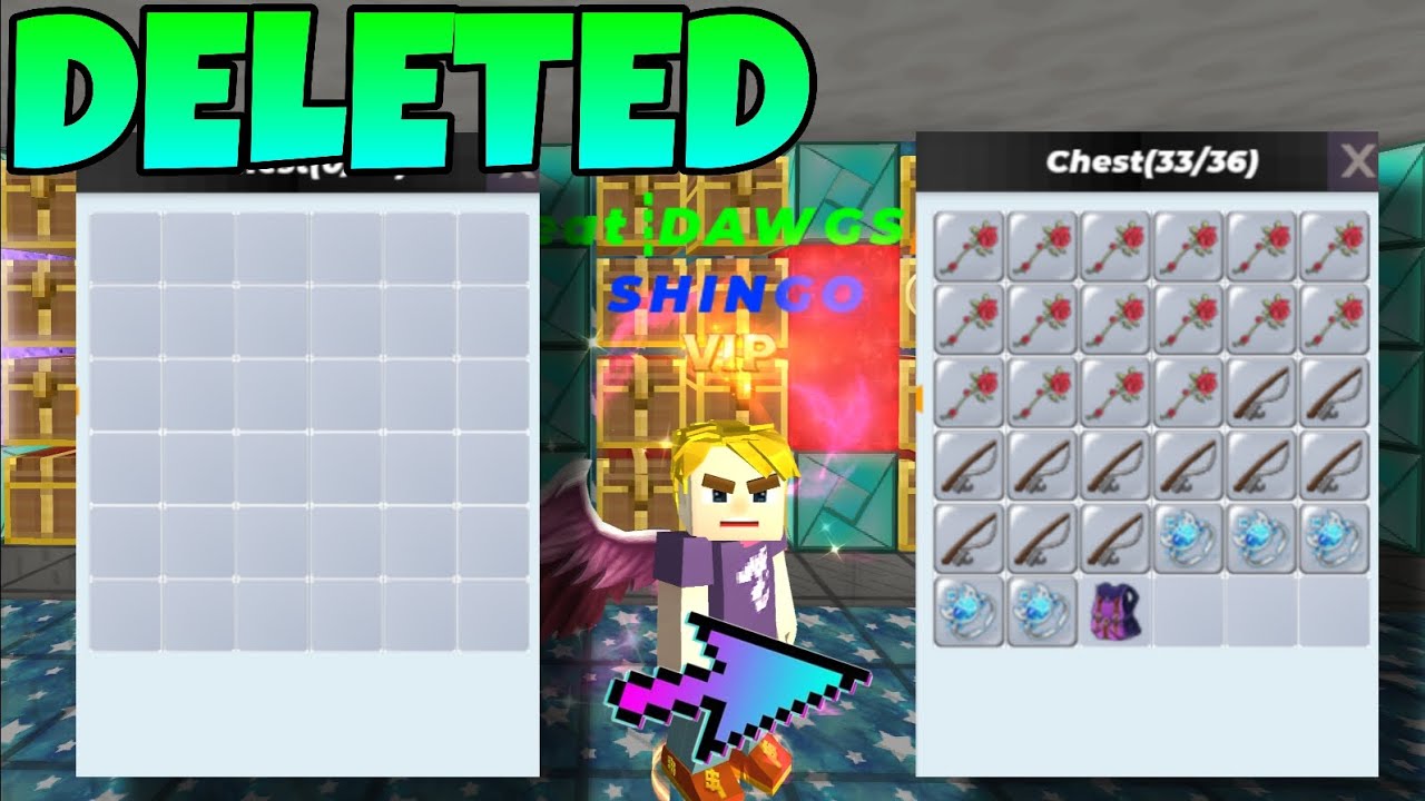 All Of My Items is DELETED in SkyBlock Blockman go - YouTube