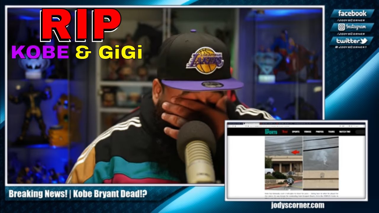 Kobe Bryant Dead! | Live Reaction - YouTube