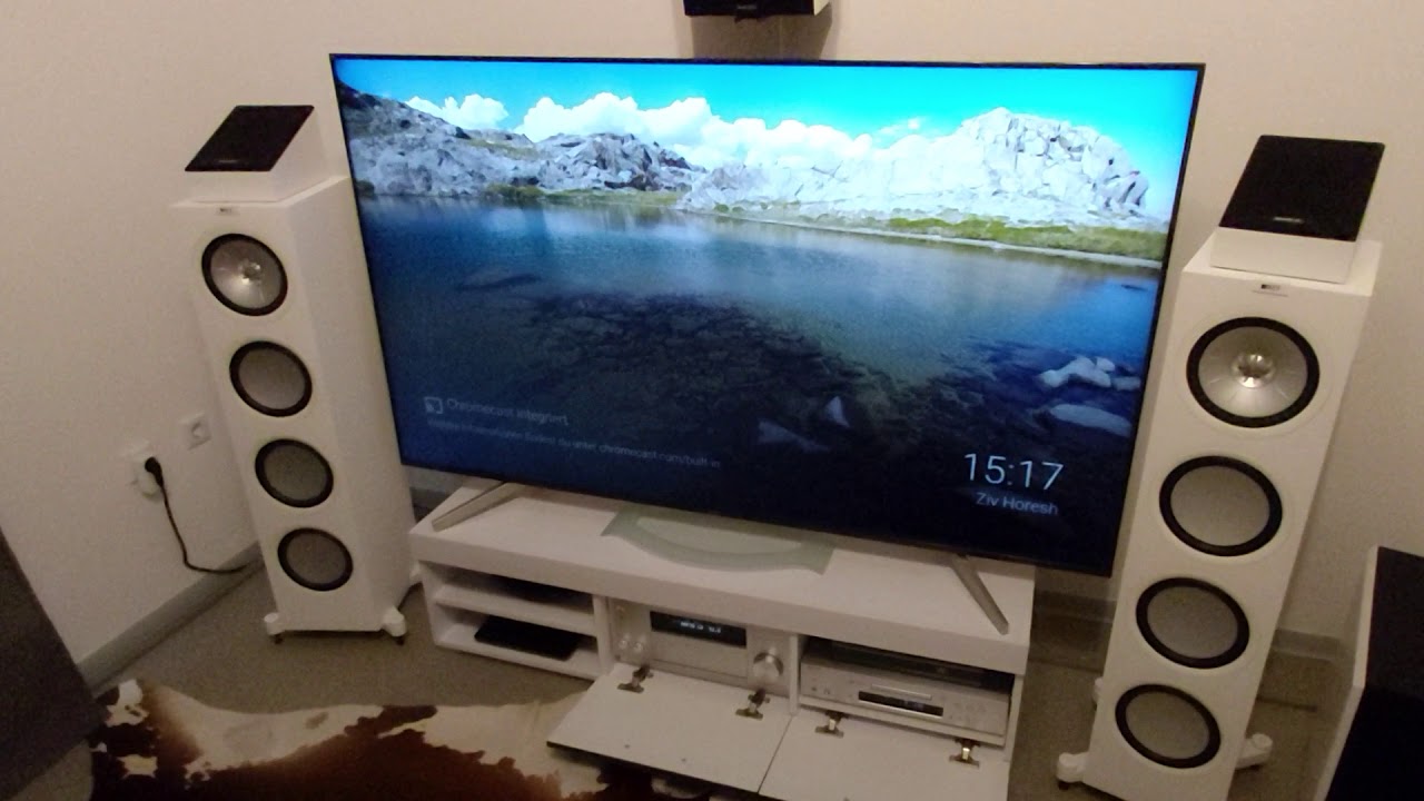 KEF Q950 Stereo + CD Dire Straits 98dB - YouTube