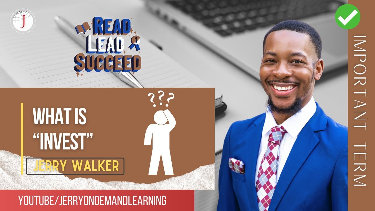 What does it mean to Invest? |A Working Definition - YouTube