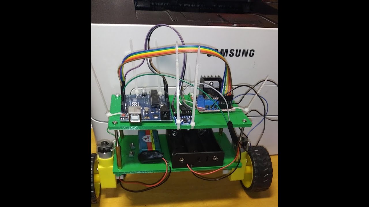3D printed self balancing robot - YouTube