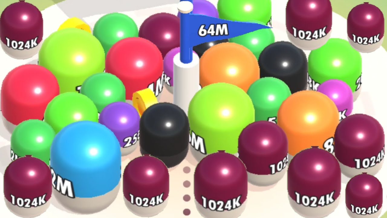 Merge Blocks 3D - 2048 Puzzle - ASMR Unlock 32m-64m (iOS,Android ...