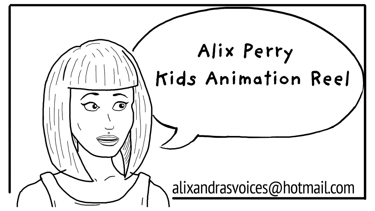 Alix Perry Kids Animation Reel - YouTube