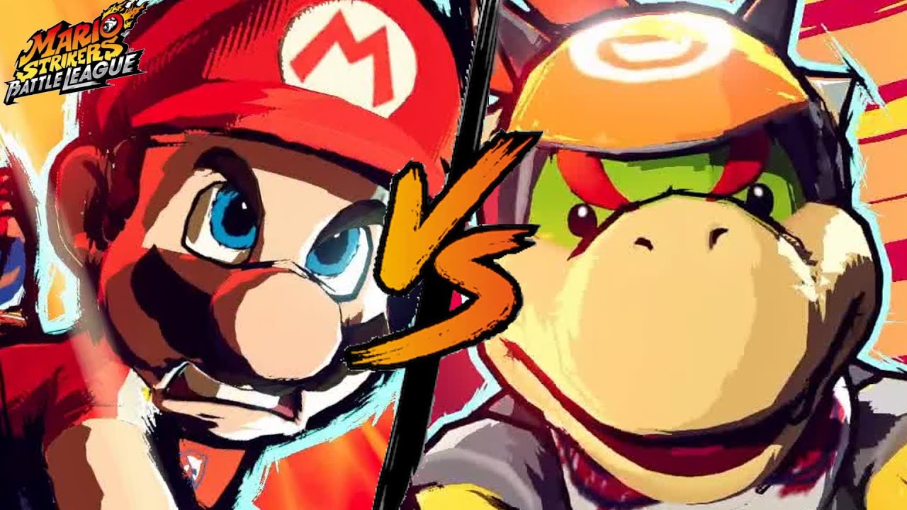 Mario Strikers Battle League #145 - Mario vs Bowser Jr - YouTube