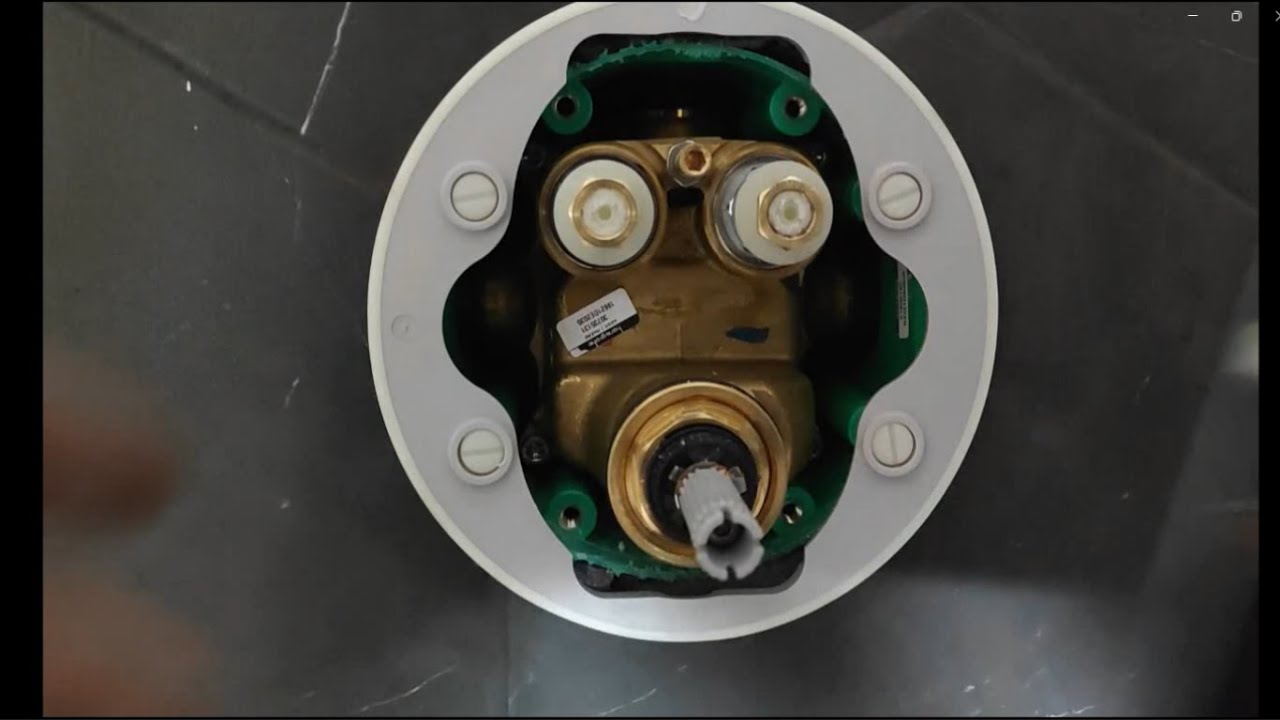 Hansgrohe Technik Regeleinheit An Thermostat Austauschen Youtube