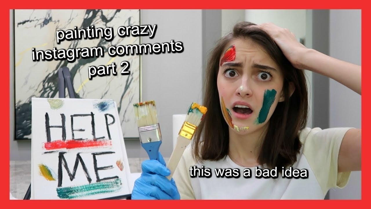 i painted WHAT??! - YouTube
