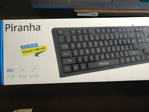 A101 PIRANHA KLAVYE + MOUSE (34,90TL) - Alayım mı? Ürün İnceleme