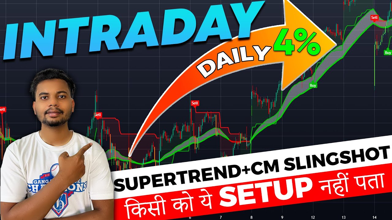 No loss Cm Slingshot indicators + Supertrend indicator trading strategy ...