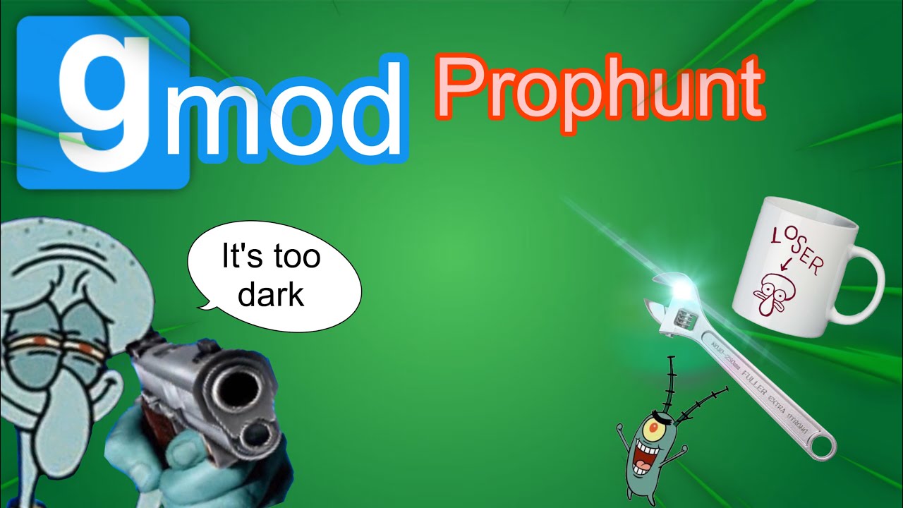 Gmod Squidward Cant See Prop Hunt Youtube