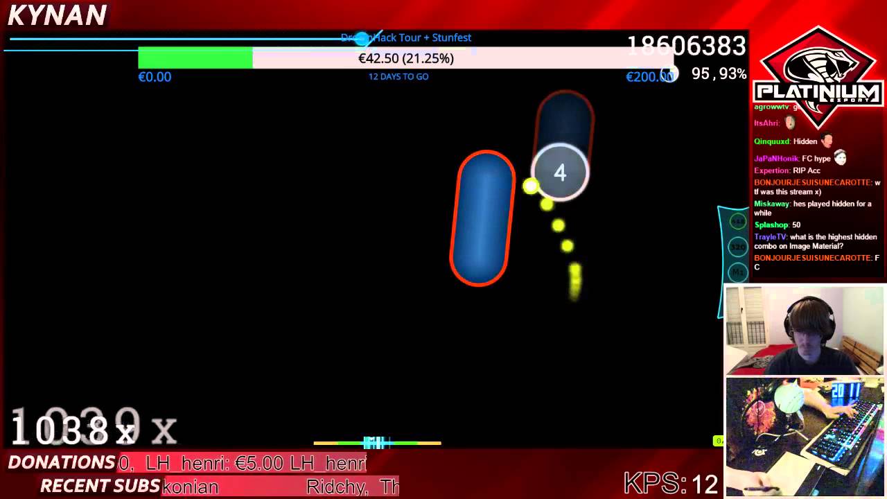 osu! : Image Material + HD 1700 combo run ! - YouTube