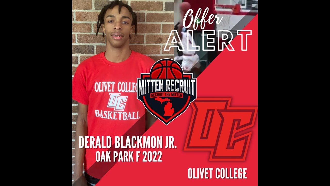 Derald Blackmon Jr. | Oak Park '22 | @MittenRecruit Quick Vid - YouTube