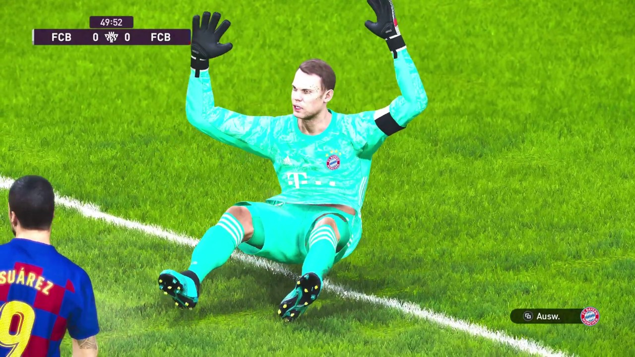 eFootball, Pro Evolution Soccer 2020 angespielt, in 4k ! - YouTube