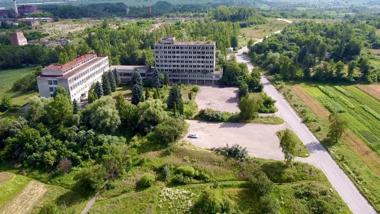 Комбінат Новий Розділ Дрон Noviy Rozdil Ukraine drone - YouTube